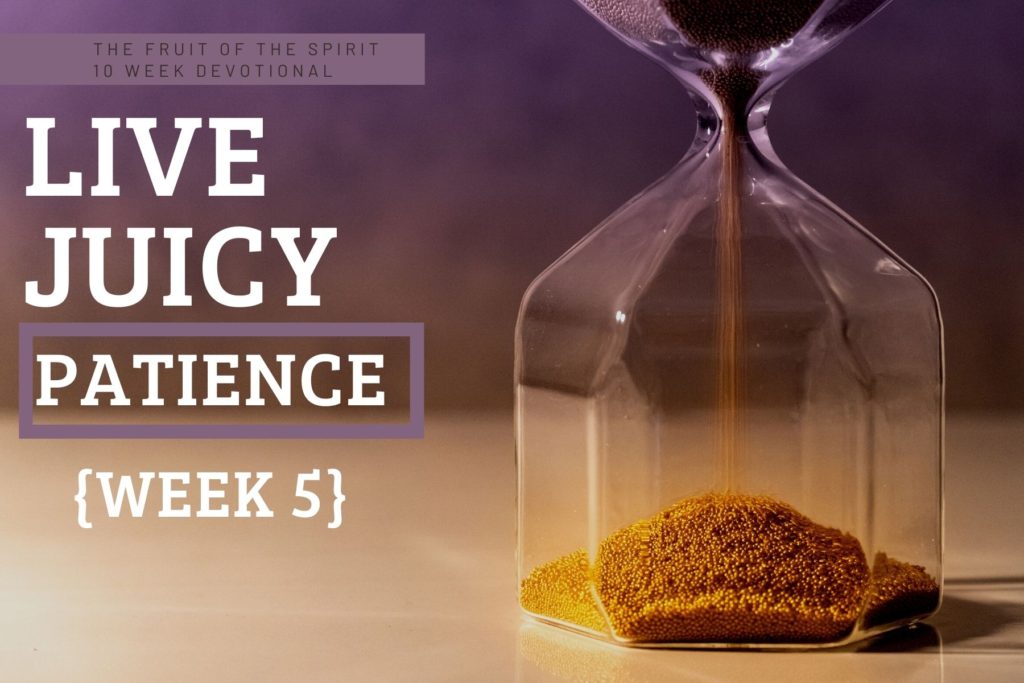 Live Juicy - A 10 Week Study of the Fruit of the Spirit - Week Five ...